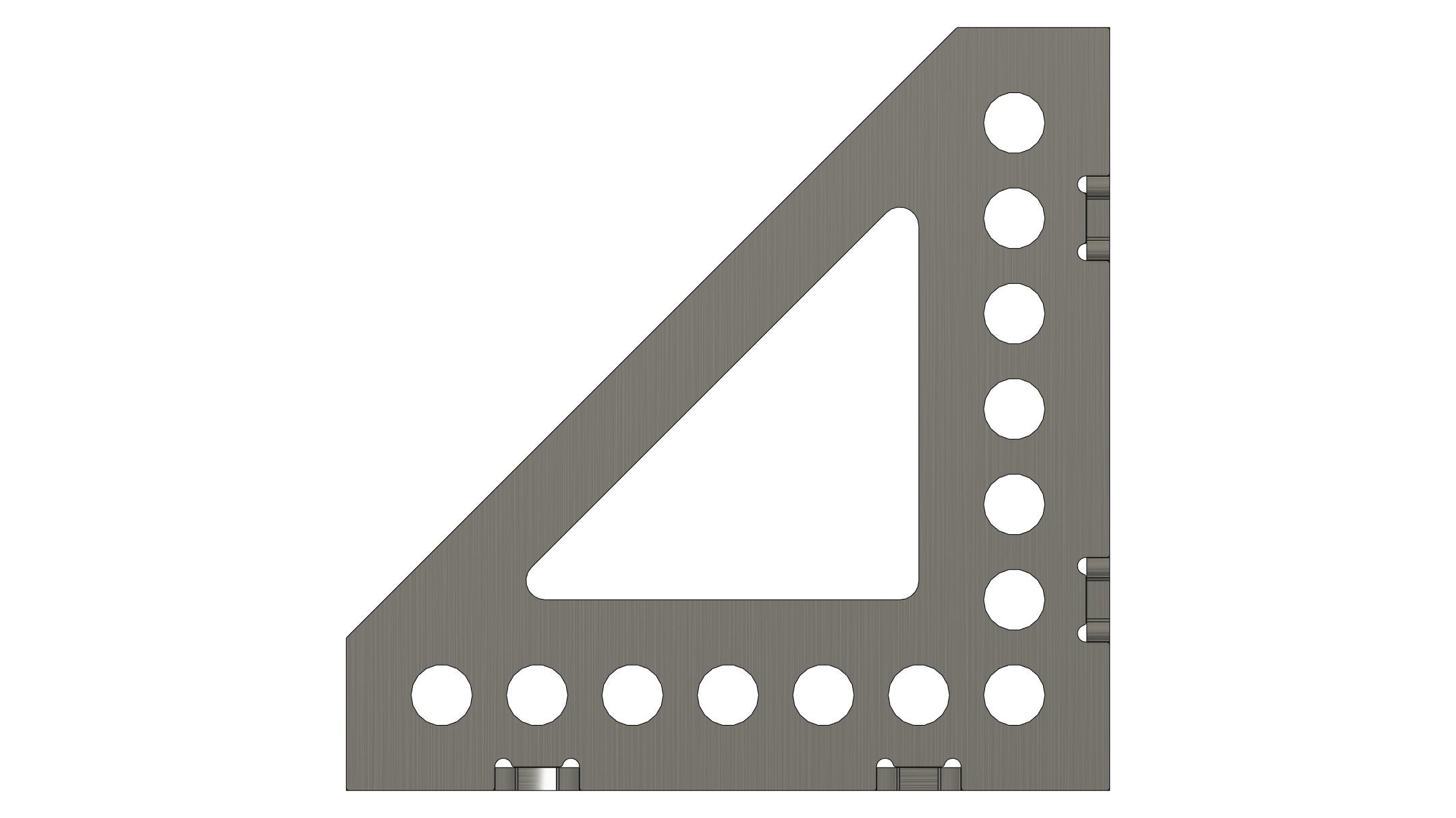 Welding Square 90 Degree 50 X 200 X 200 X 6mm DXF - Etsy