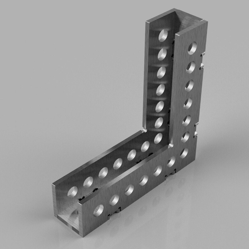 Welding L Square 90 Degree 200 X 200 X 50 X 6mm DXF - Etsy