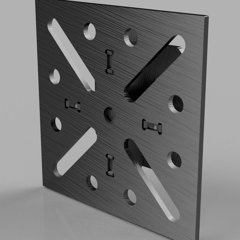 Stand Mount 200 X 200 X 50 X 6mm DXF - Etsy