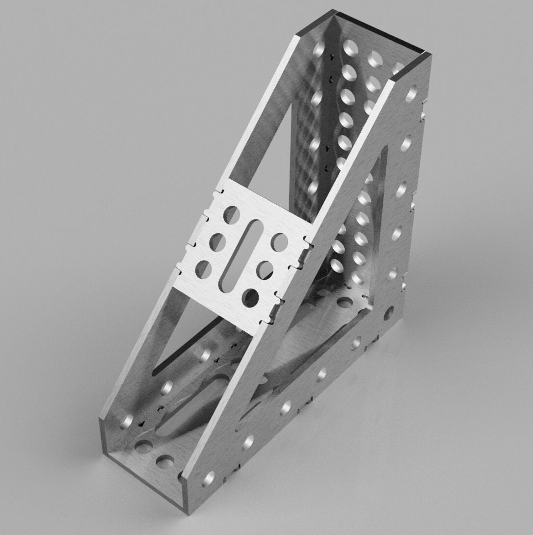 Welding Square 90 Degree 12 X 12 X 4 X 1/4 Inch DXF - Etsy