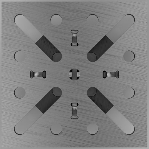 Stand Mount 200 X 200 X 50 X 6mm DXF - Etsy