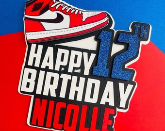 Nike Cake Topper - Etsy