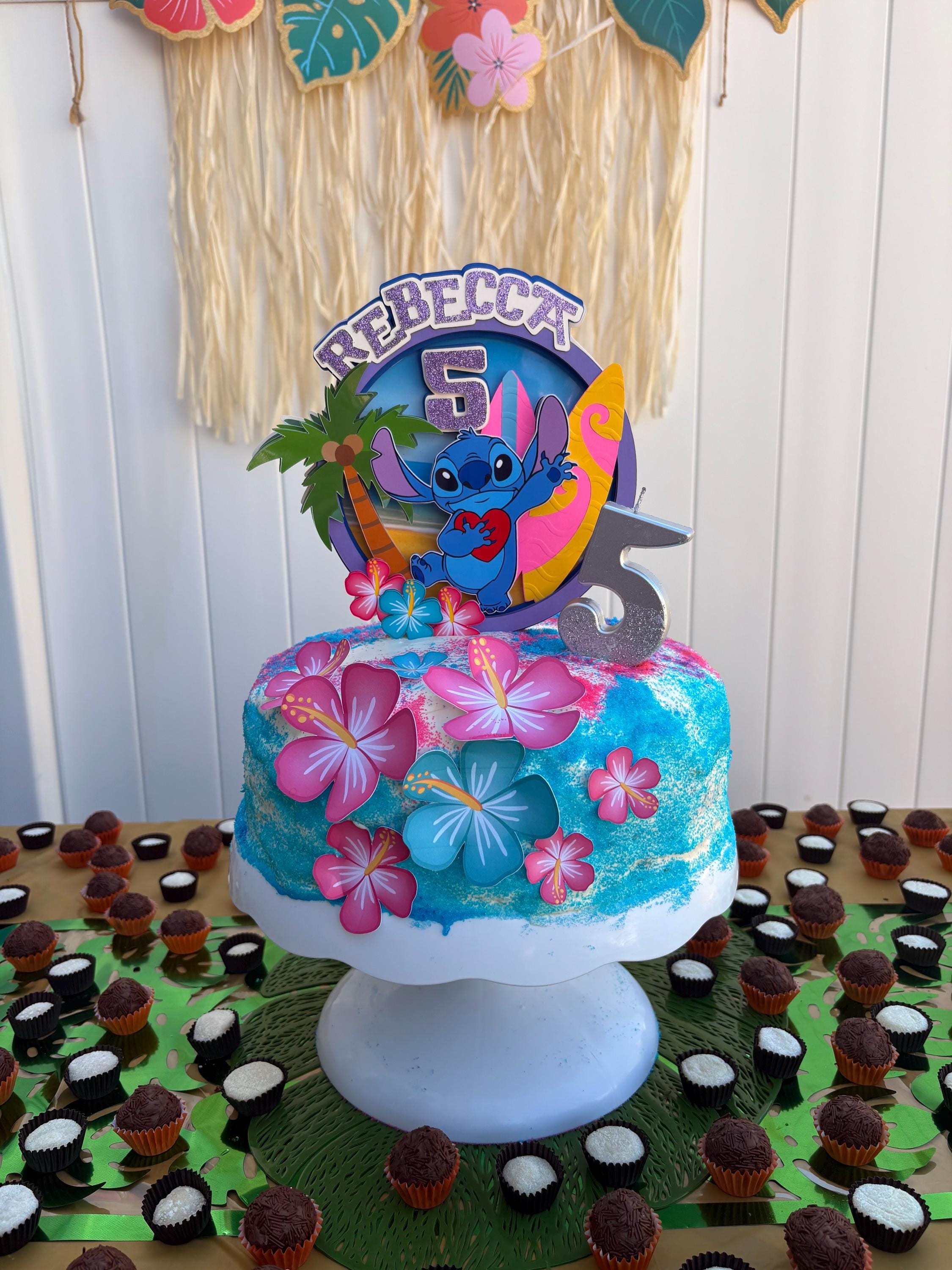 Stitch Cake Topper - Etsy