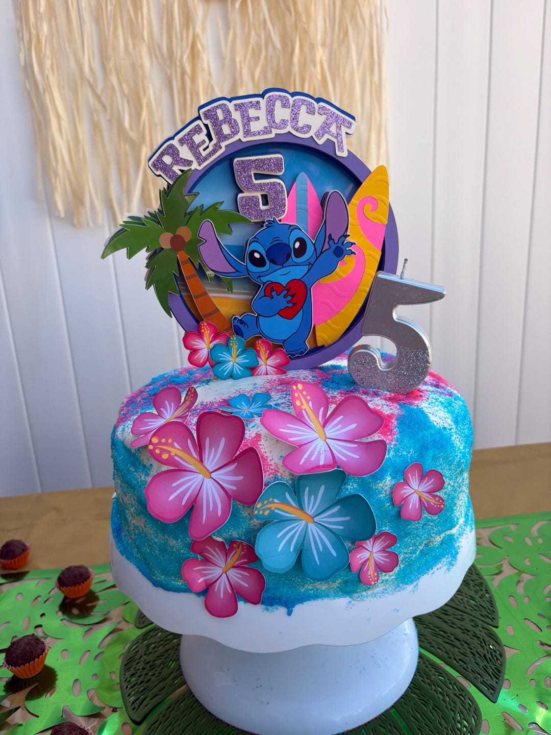 Stitch Cake Topper - Etsy