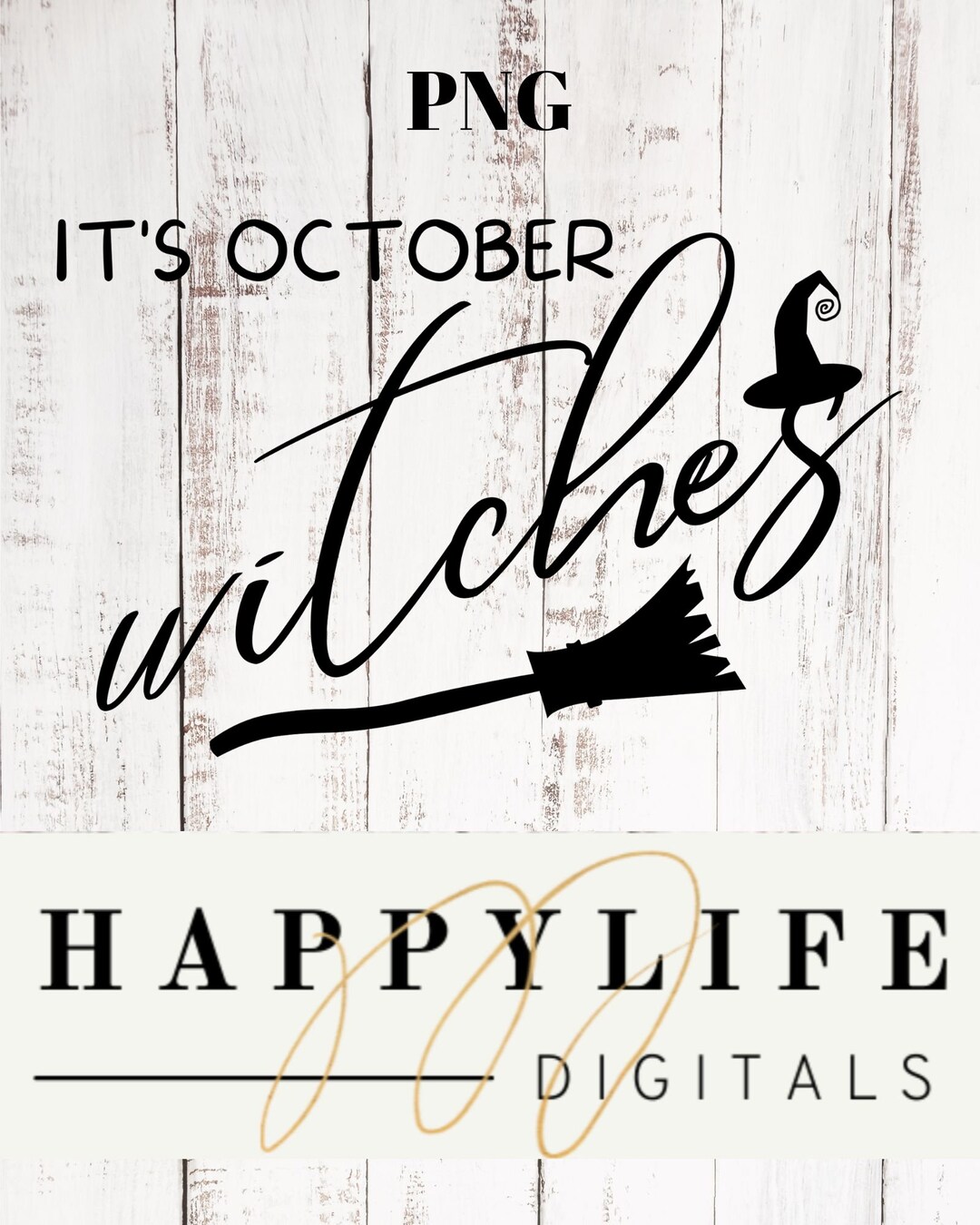 It's October Witches PNG, Digital Download,halloween Download - Etsy