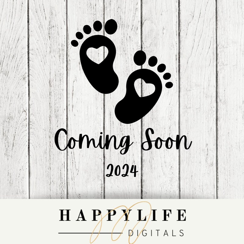 Baby Coming Soon Sign - Etsy