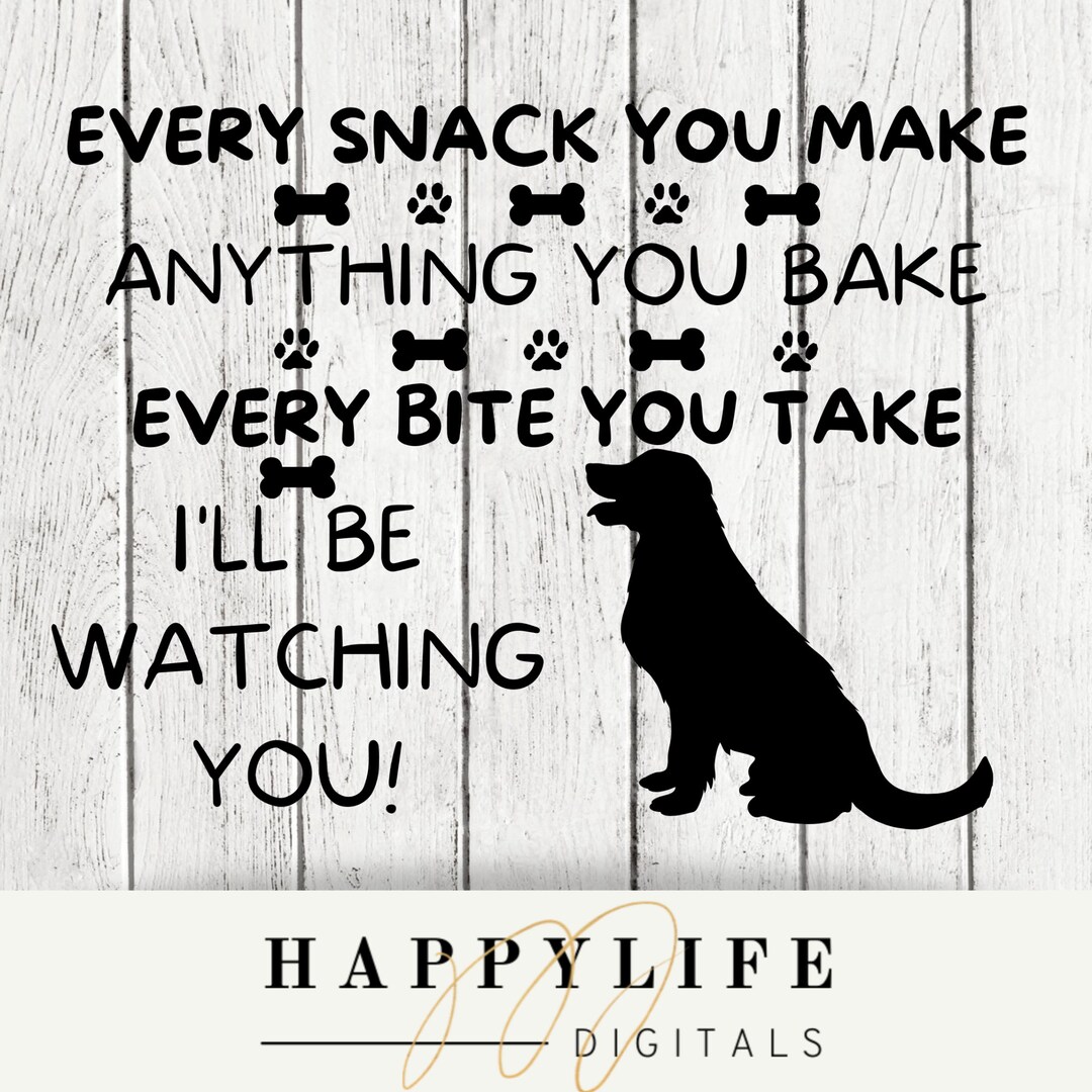 I'll Be Watching You, Dog Svg,png,jpg Cut File - Etsy