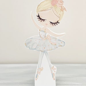 Ballerina Ballet Cutout Birthday Self Standing Character Prop - Etsy