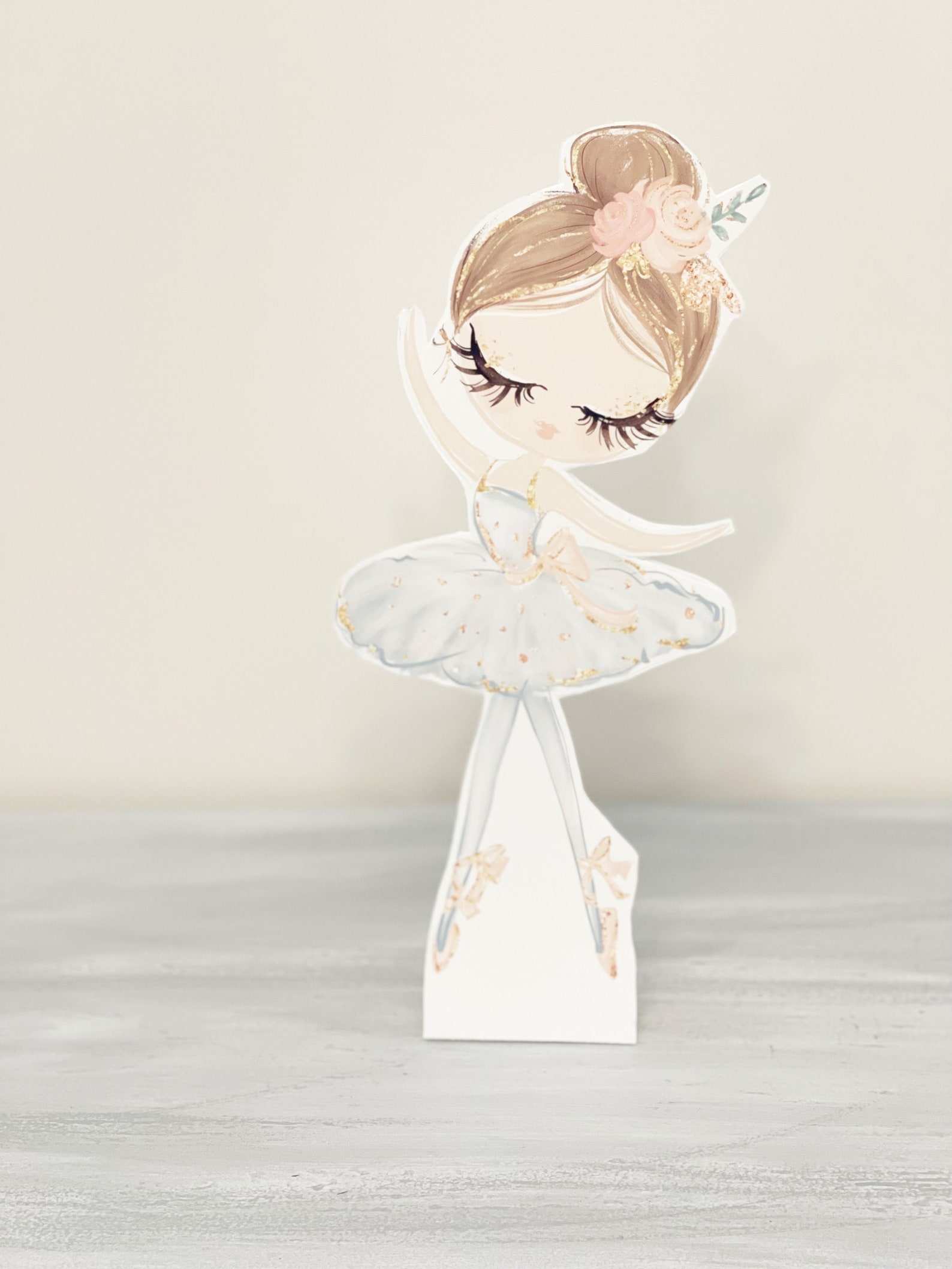 Ballerina Ballet Cutout Birthday Self Standing Character Prop - Etsy