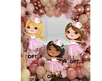 Ballerina Ballet Cutout Birthday Self Standing Character Prop - Etsy