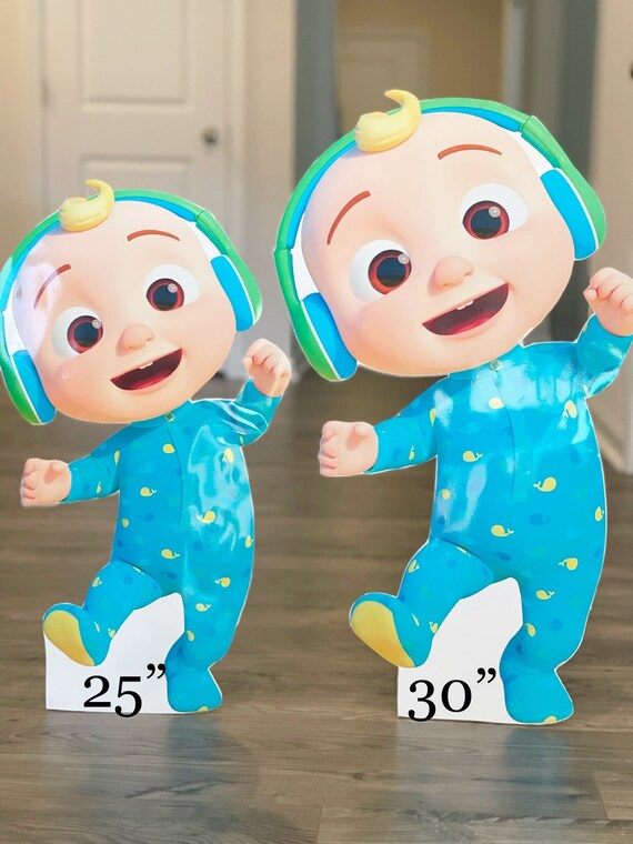 Paper & Party Supplies Cocomelon Self Standing Party Prop Backdrops ...