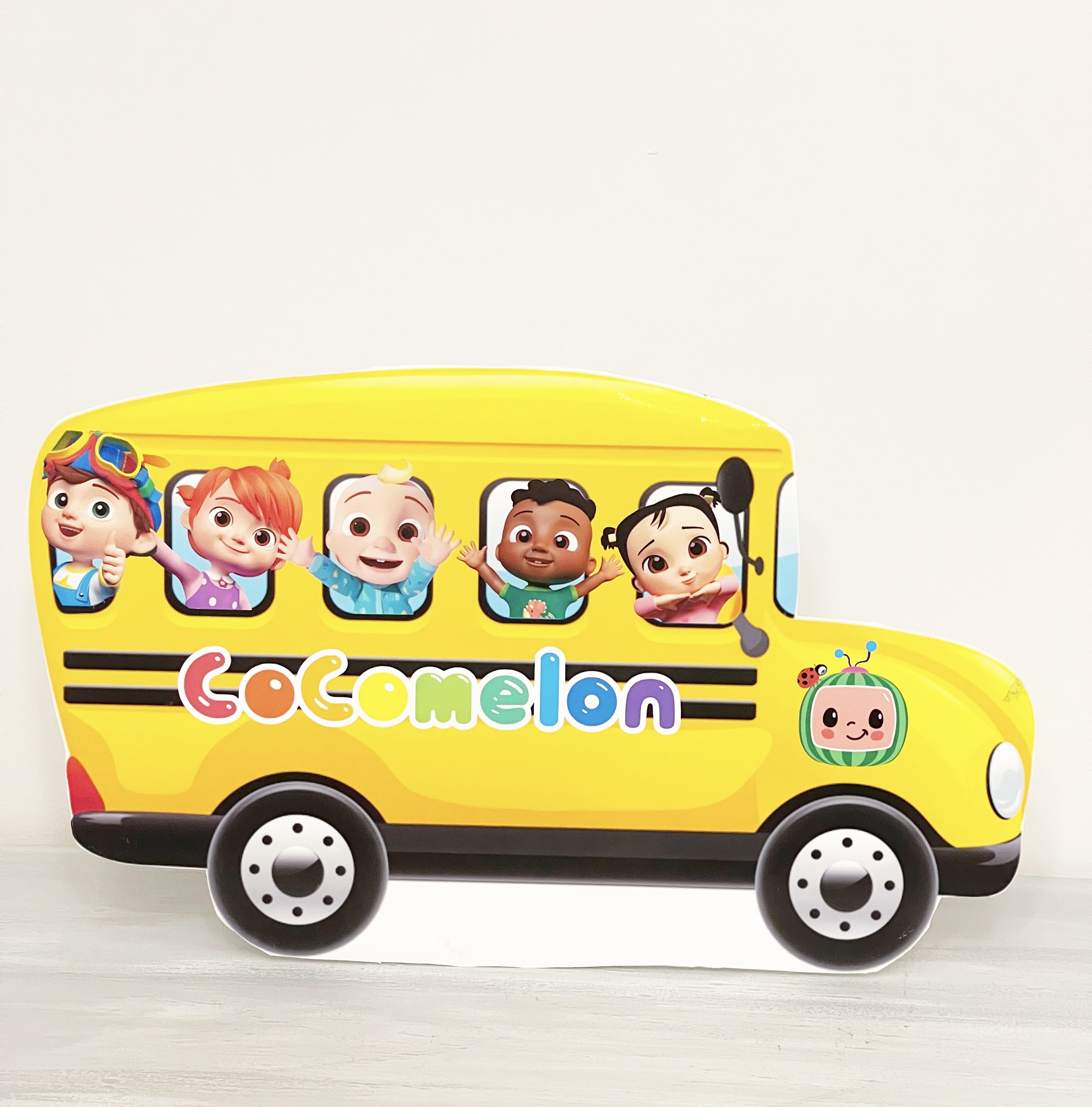 Paper & Party Supplies Cocomelon Self Standing Party Prop Backdrops ...