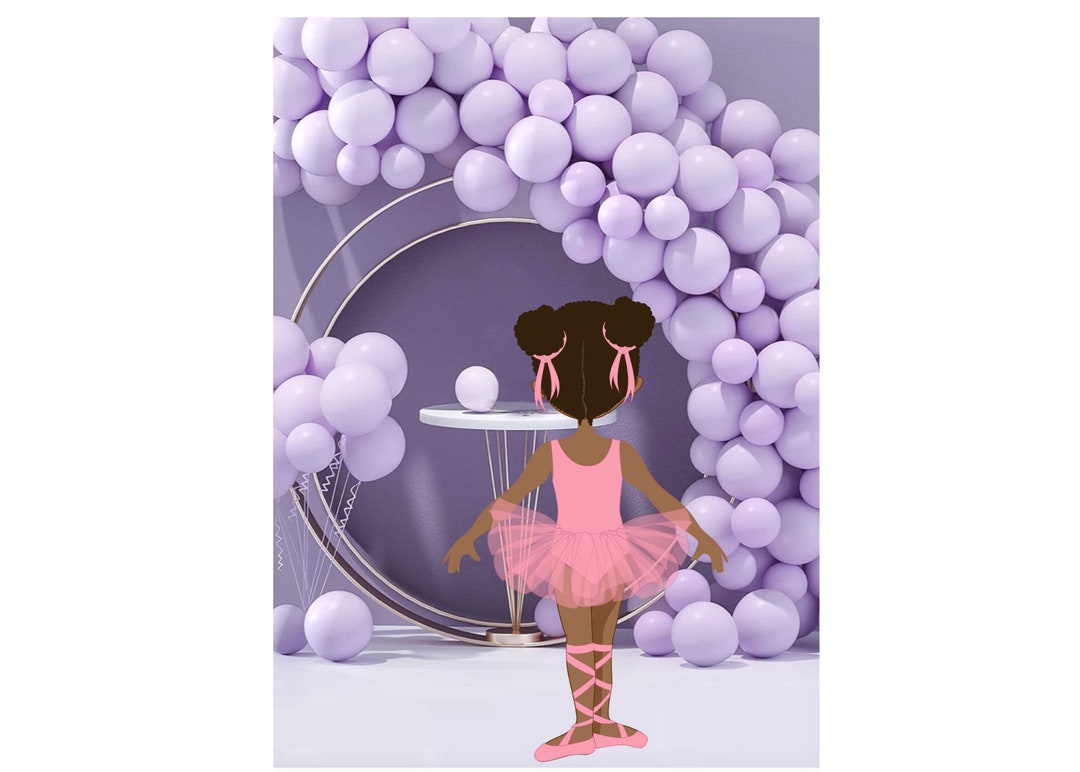 Ballerina Ballet Dancer Birthday Self Standing Character Prop - Etsy