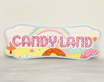 Candyland Cutouts | Etsy
