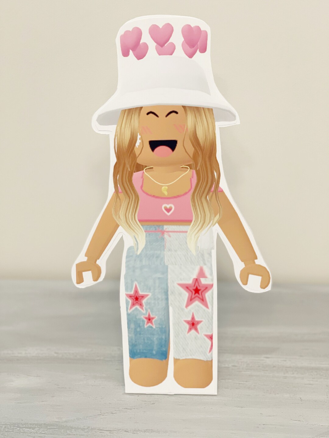 Gamer Pink Girl Aesthetic Girl Cutout Gamer Cutout Self - Etsy