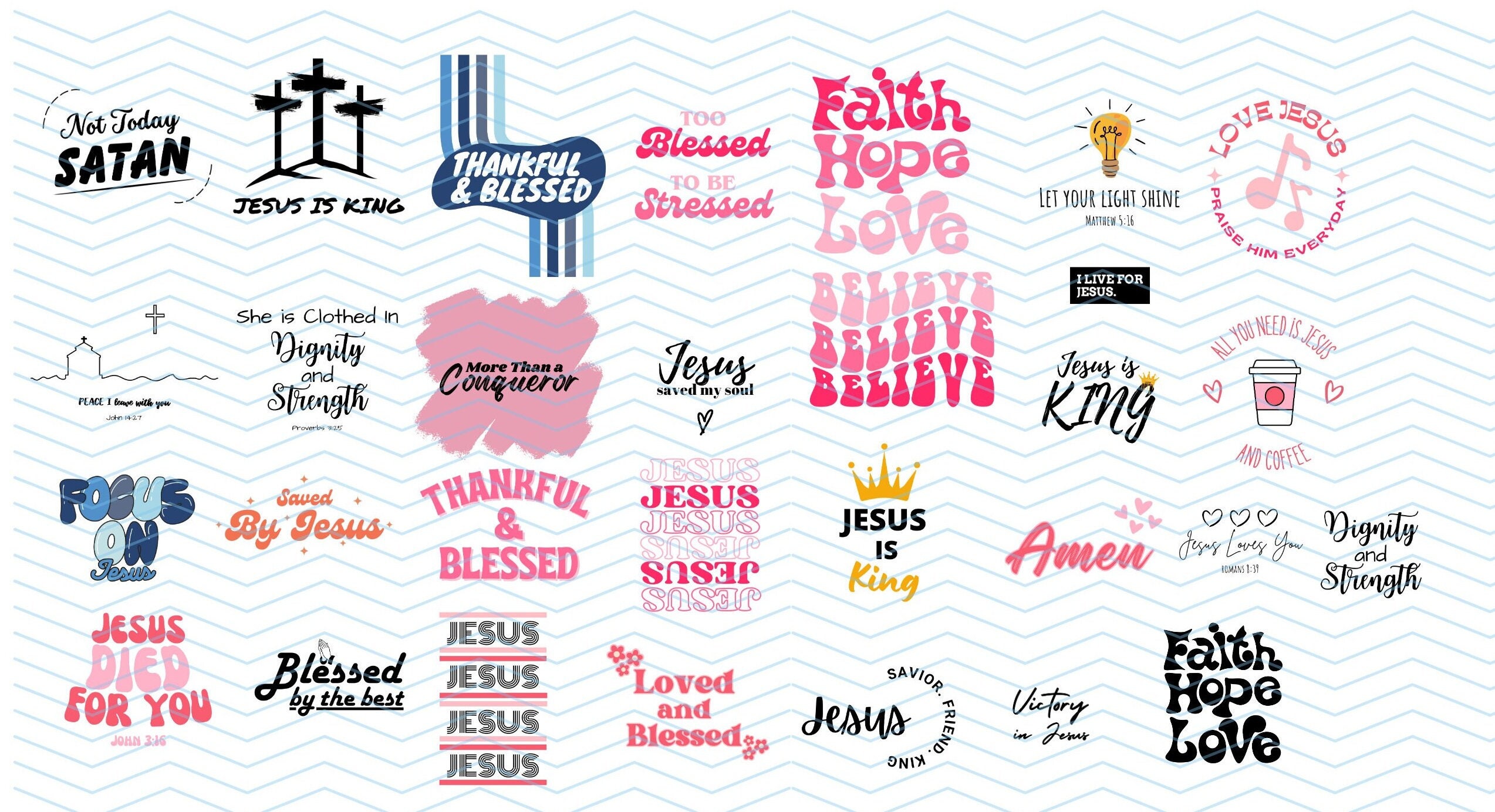 Christian SVG Bundle, Vinyl Cut, Sublimation, Christian Bundle - Etsy