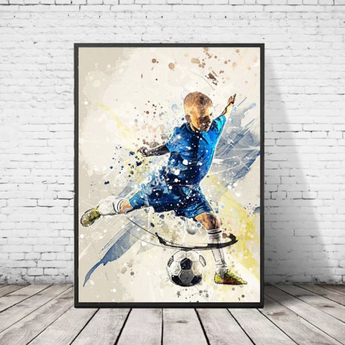 CUSTOM SPORTS PORTRAIT/ Personalized Sports Action Poster From Your ...
