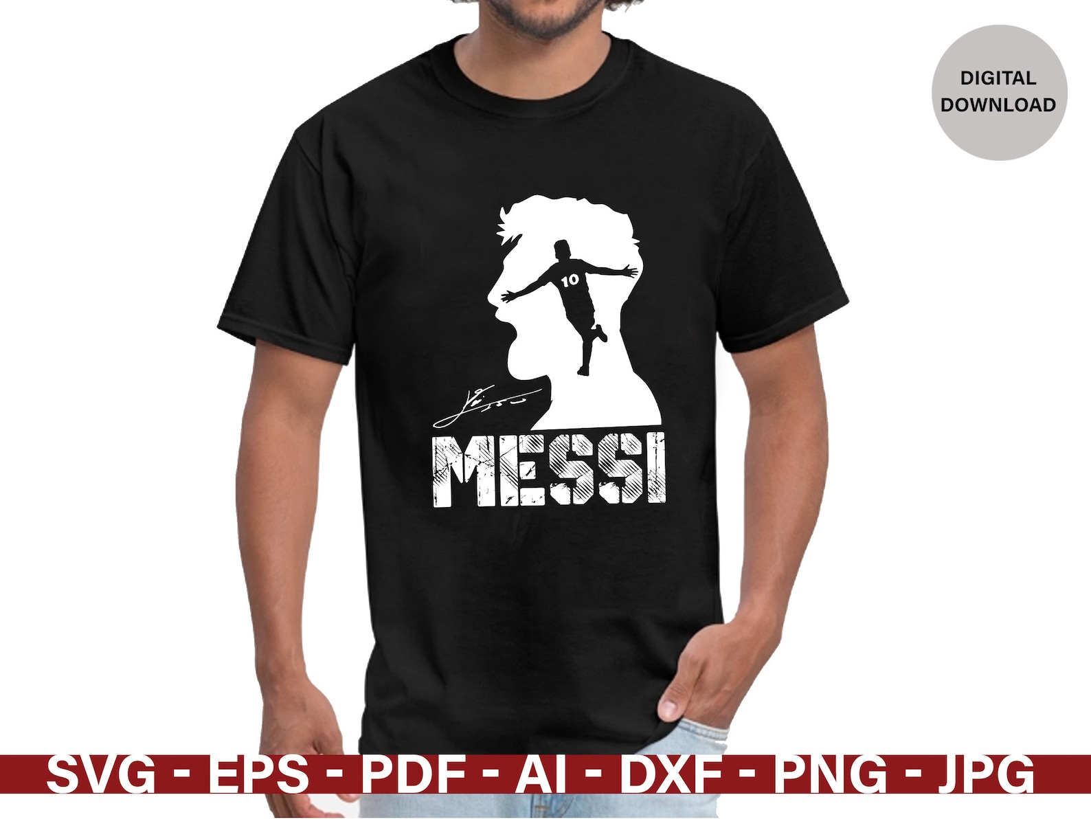 Messi Svg, Lionel Messi, Digital Art, , Football, Soccer, Leo ...