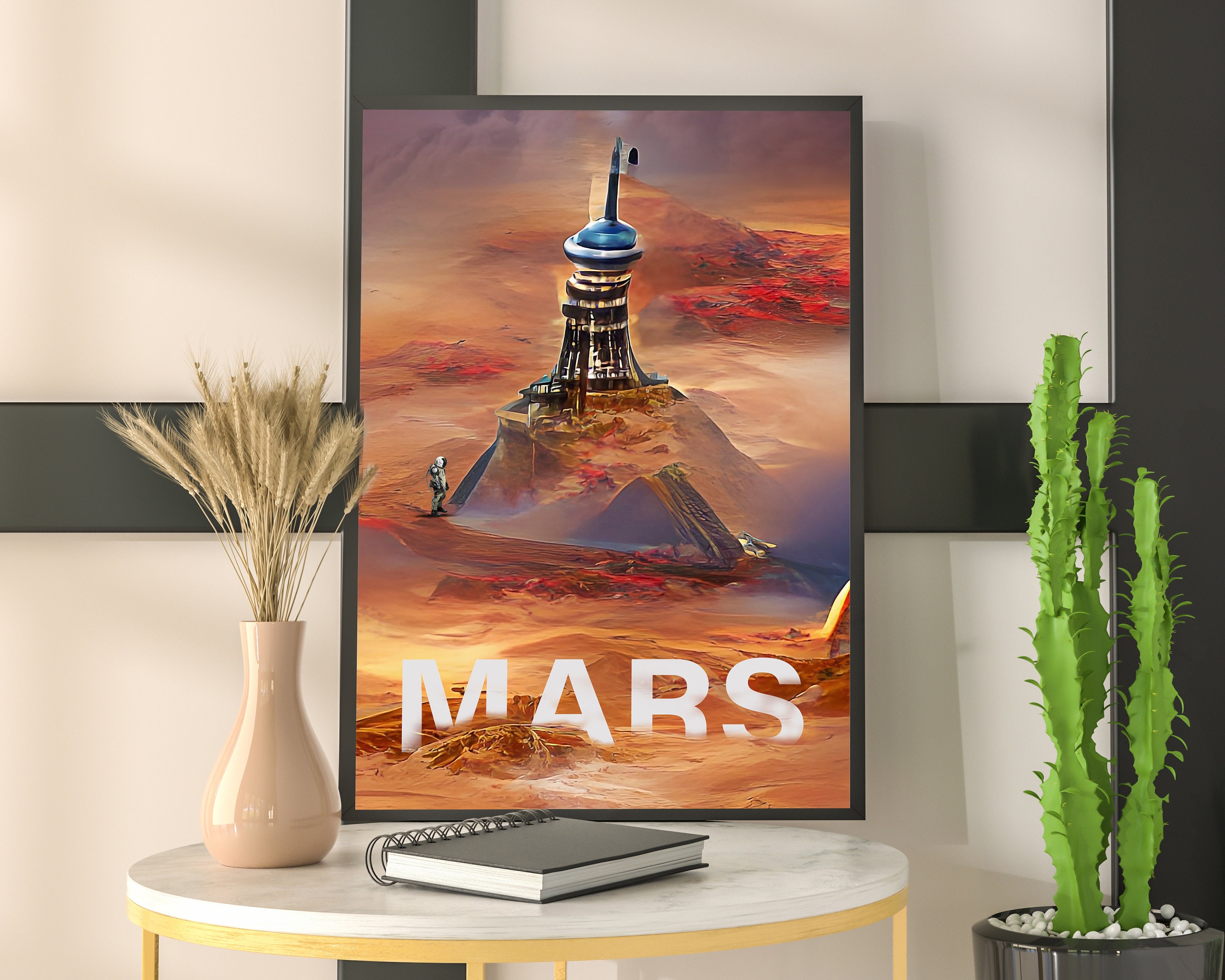 Explore Mars Poster Mars Poster Mars Exploration Poster - Etsy UK