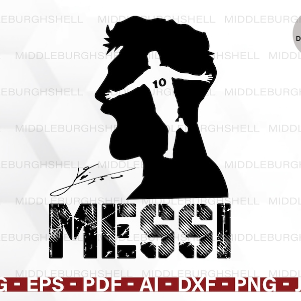 Messi Svg - Etsy