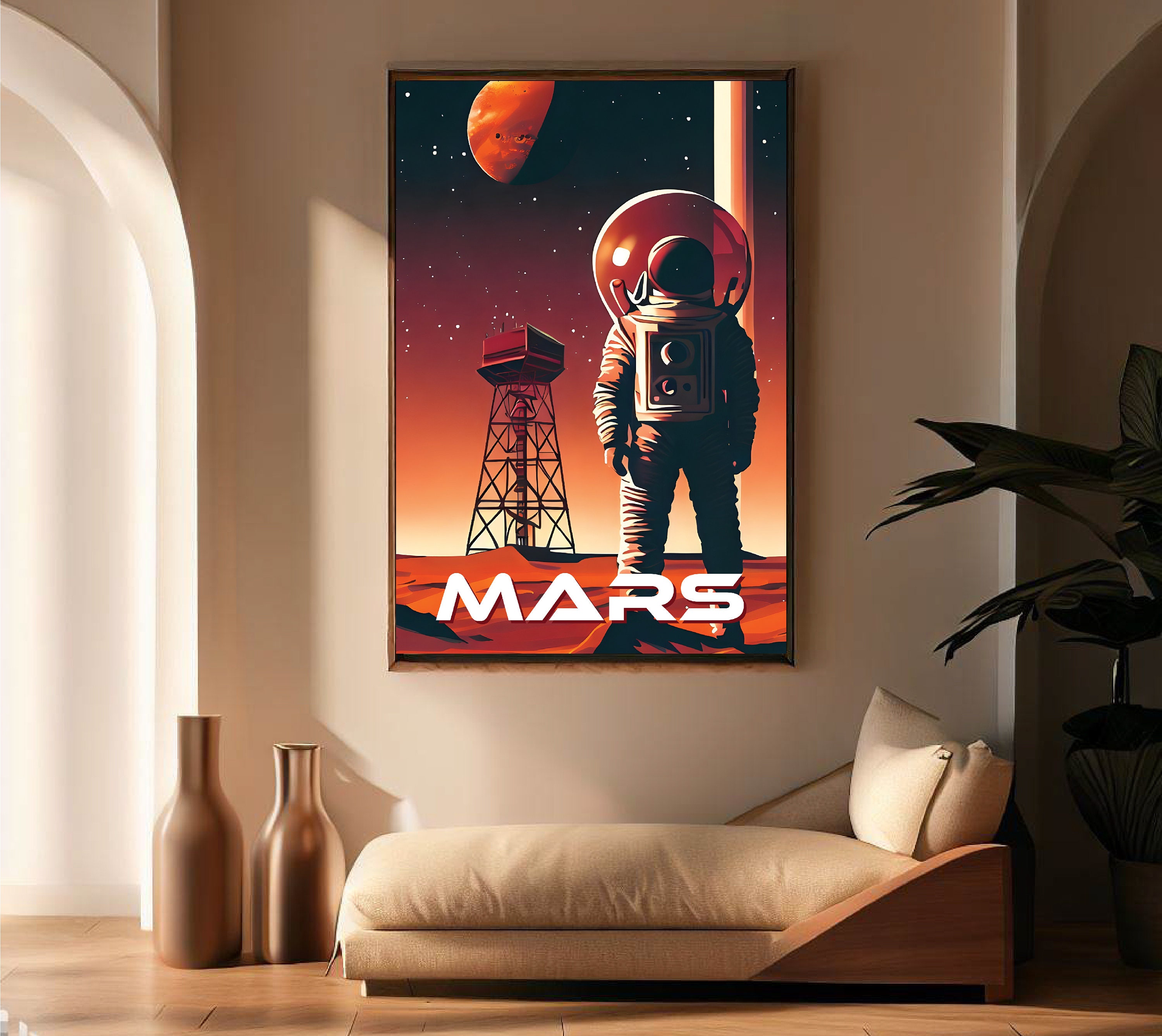 Explorar cartel de Marte, Cartel de Marte, Cartel de exploración de ...