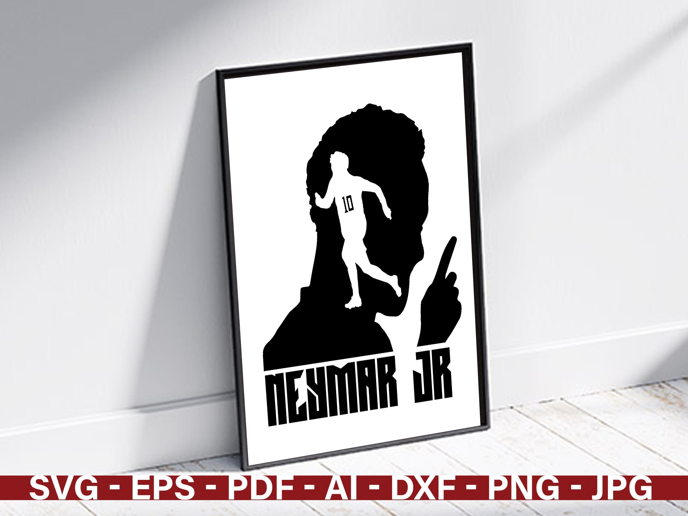 Neymar JR Svg, Neymar, Digital Art,football, Soccer, Paris, Brazil ...