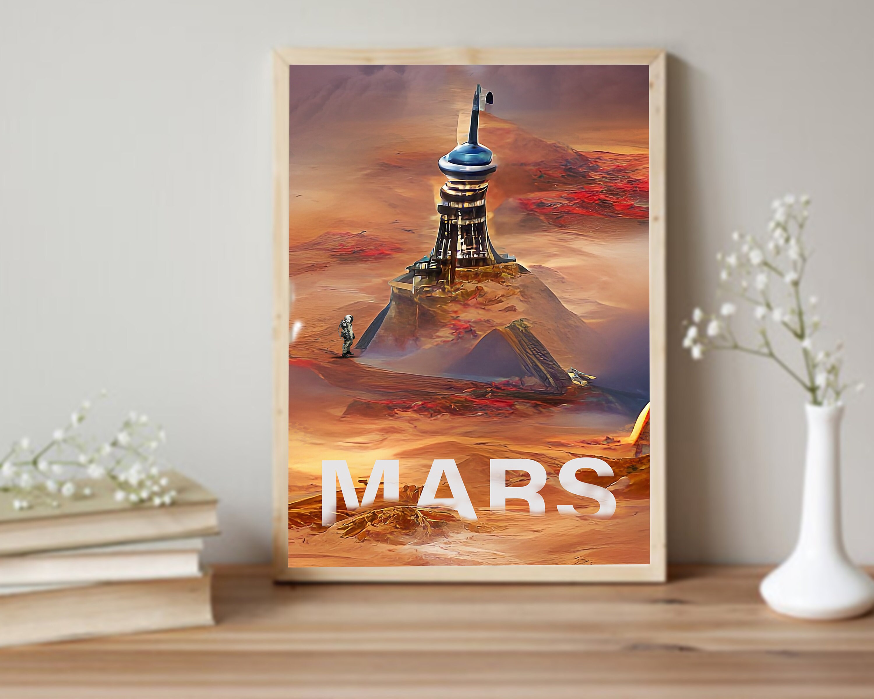 Explore Mars Poster Mars Poster Mars Exploration Poster - Etsy UK