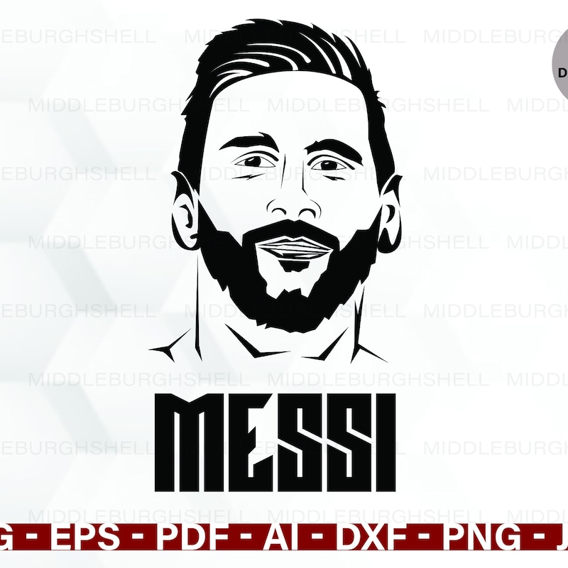 Messi Svg - Etsy