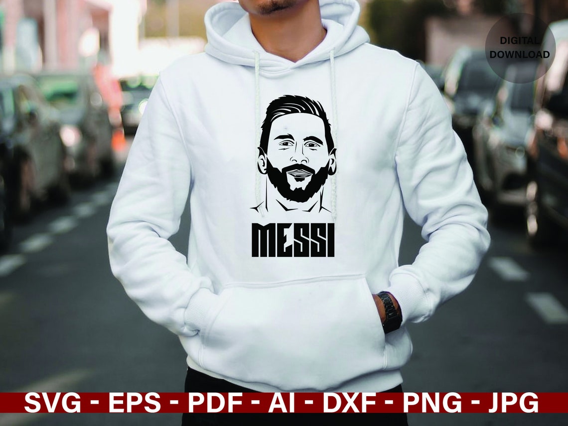 Messi Svg, Lionel Messi, Digital Art, , Football, Soccer, Football ...