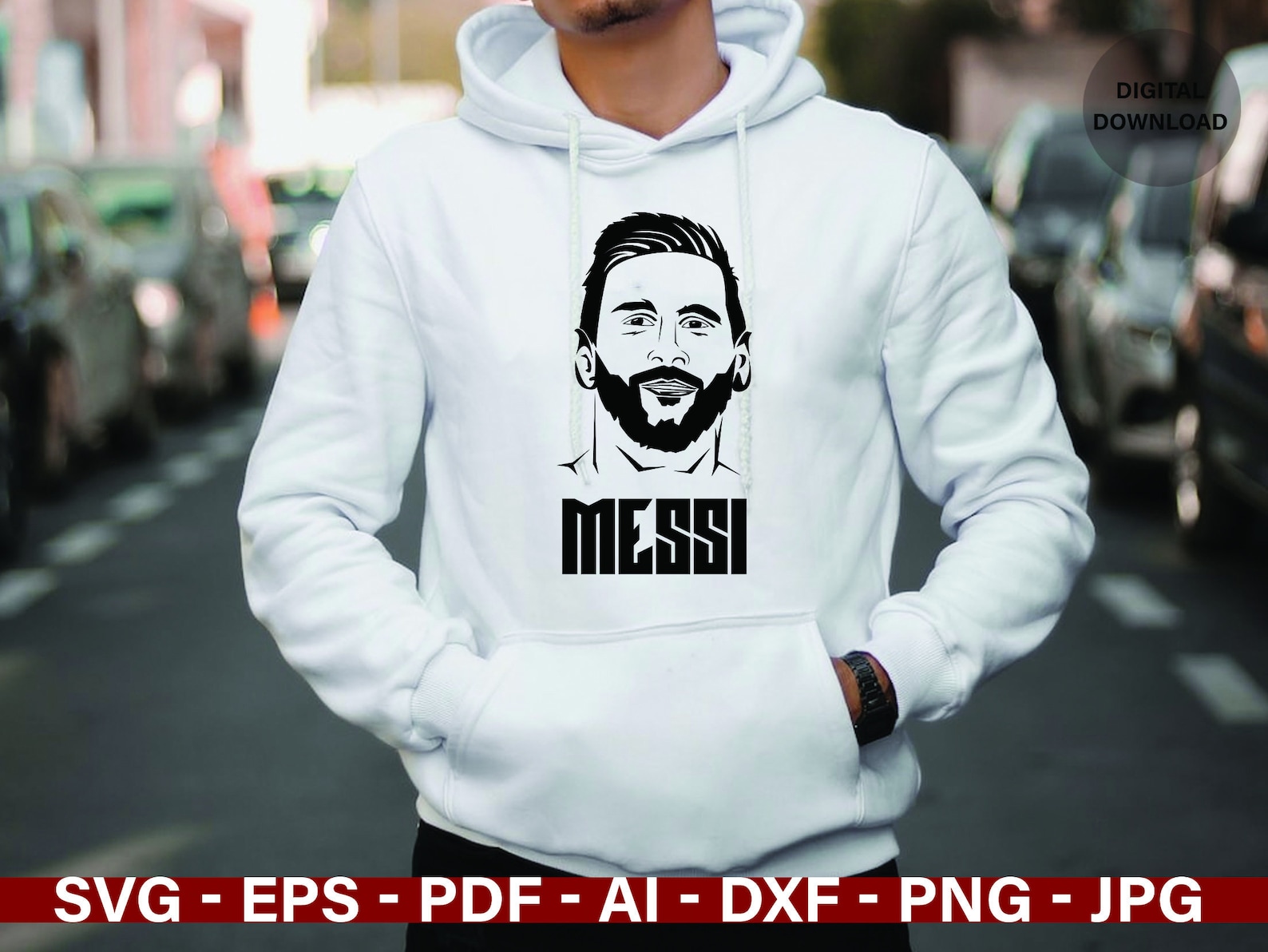 Messi Svg, Lionel Messi, Digital Art, , Football, Soccer, Football ...