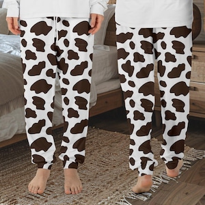 Cow Pajama Pants, Cow Pants, Cow Gift, Cow Present, PA12 - Etsy
