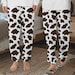 Cow Pajama Pants, Cow Pants, Cow Gift, Cow Present, PA12 - Etsy