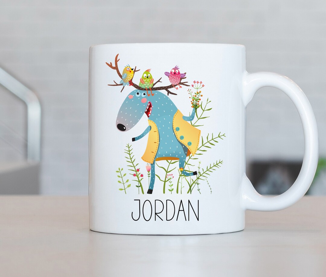 Elk Mug, Personalized Elk Coffee Cup, Elk Present, Elk Gift Ideas, Elk ...