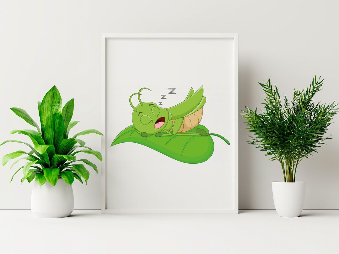Grasshopper Poster, Grasshopper Gift, Grasshopper Present, Grasshopper ...