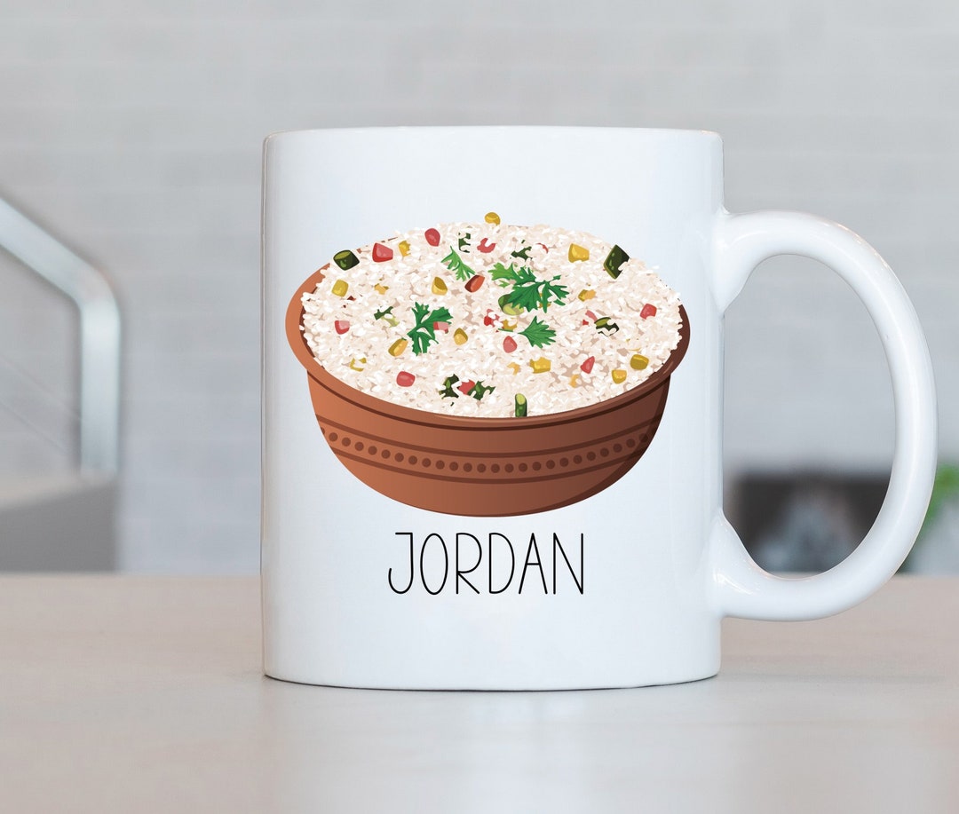 Rice Mug, Personalized Rice Coffee Cup, Rice Present, Rice Gift Ideas ...