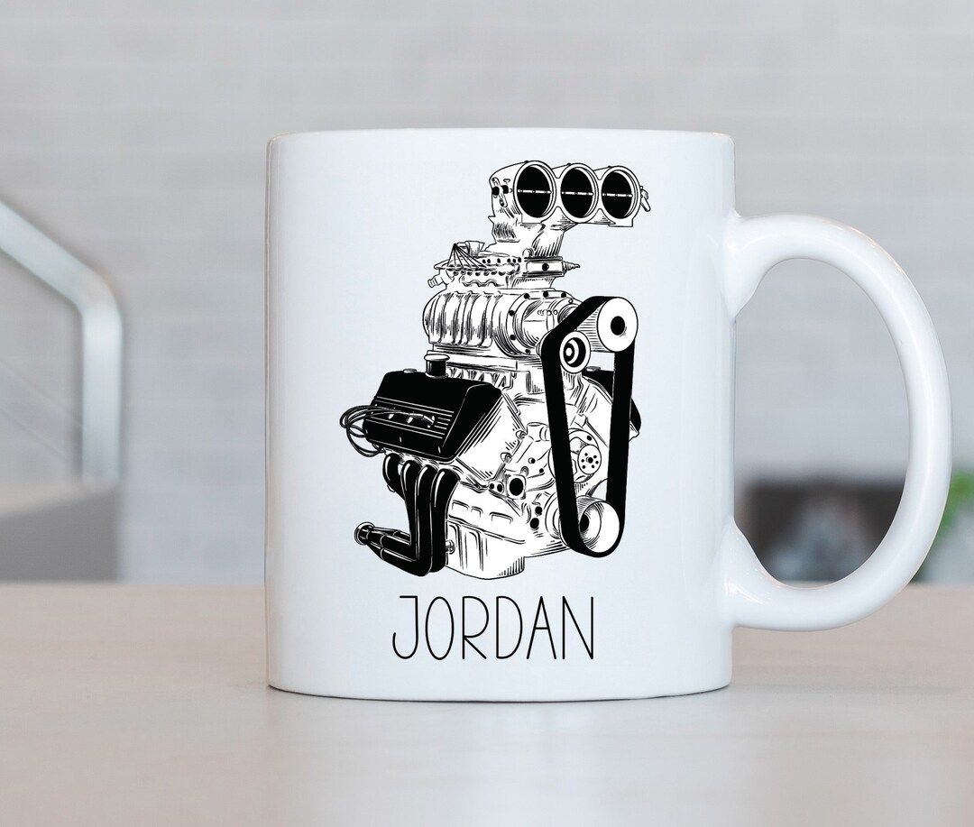 Mechanic Mug, Personalized Mechanic Coffee Cup, Mechanic Present ...