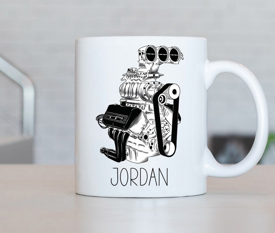 Mechanic Mug, Personalized Mechanic Coffee Cup, Mechanic Present ...