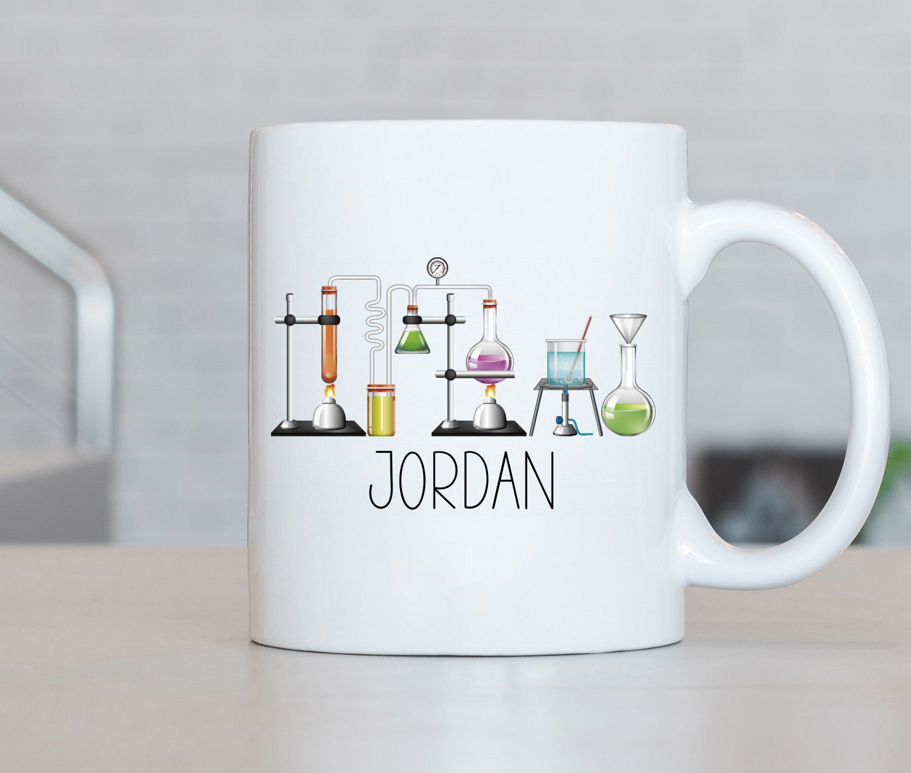 Chemistry Mug, Personalized Chemistry Coffee Cup, Chemistry Present ...