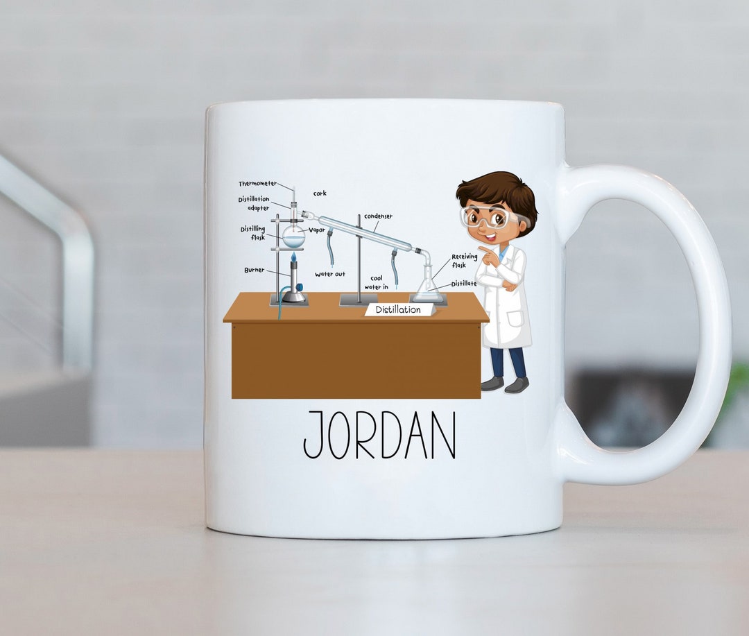 Scientist Mug, Personalized Scientist Coffee Cup, Scientist Present ...