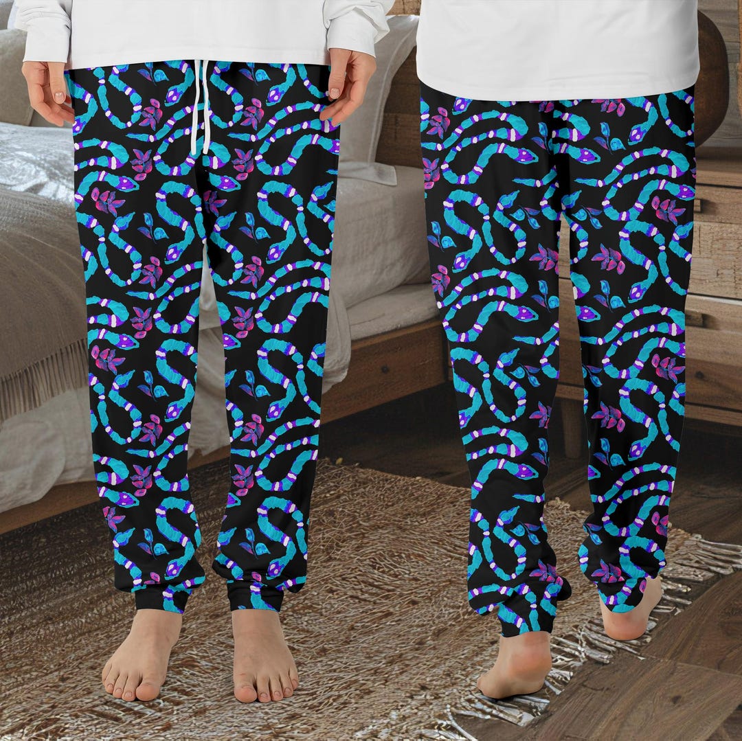 Snake Pajama Pants, Snake Pants, Snake Gift, Snake Present, PA82 - Etsy