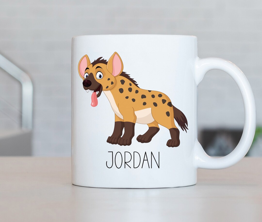 Hyena Mug, Personalized Hyena Coffee Cup, Hyena Present, Hyena Gift ...