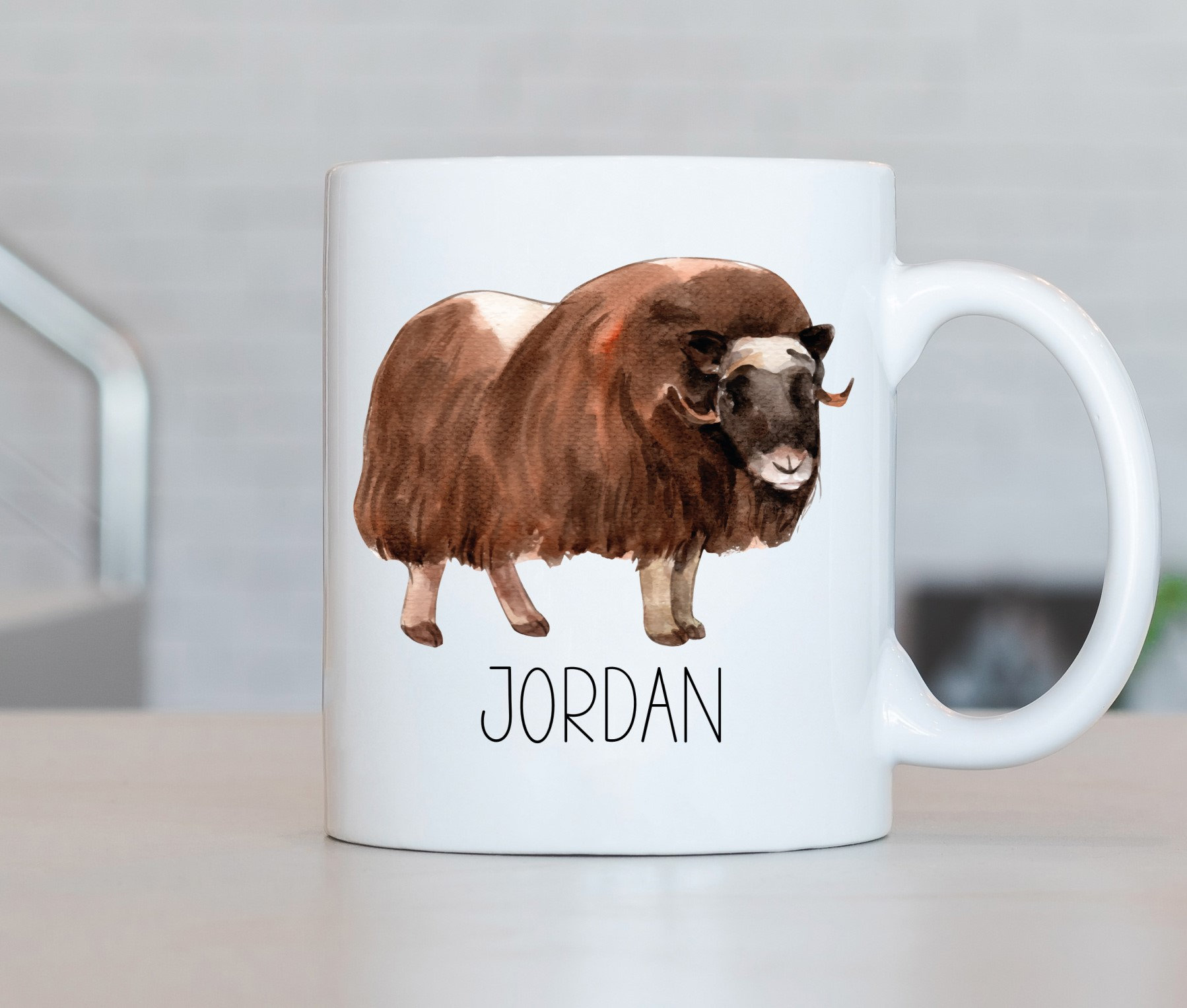 Yak Mug, Personalized Yak Coffee Cup, Yak Present, Yak Gift Ideas, Yak ...