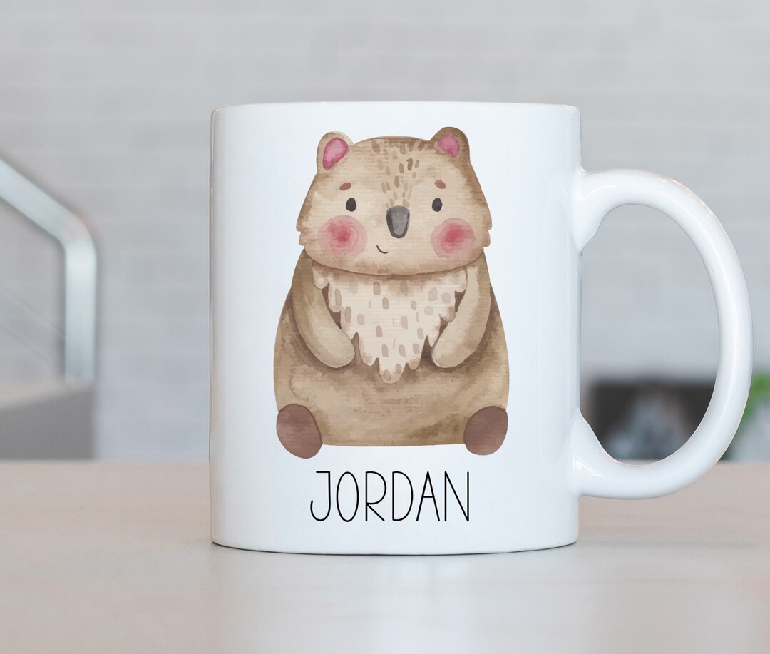 Quokka Mug, Personalized Quokka Coffee Cup, Quokka Present, Quokka Gift ...