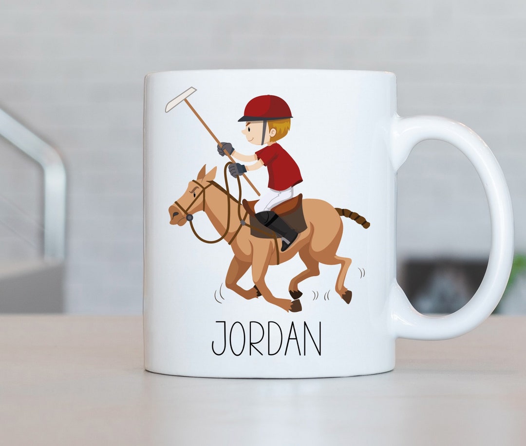 Polo Mug, Personalized Polo Coffee Cup, Polo Present, Polo Gift Ideas ...