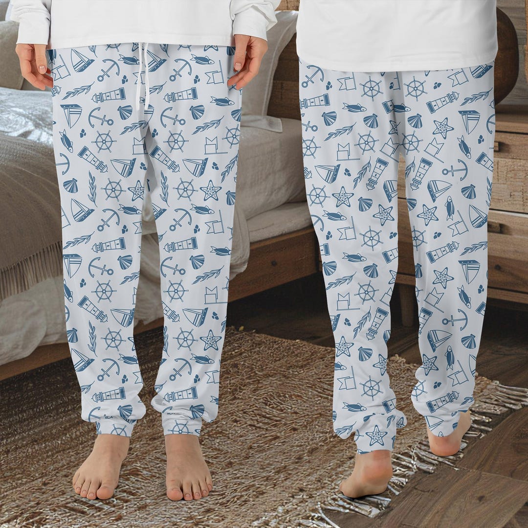 Captain Pajama Pants, Captain Pants, Captain Gift, Captain Present ...