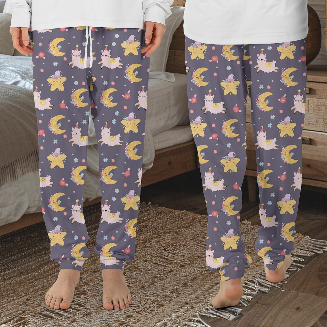 Alpaca Pajama Pants, Alpaca Pants, Alpaca Gift, Alpaca Present, PA84 - Etsy