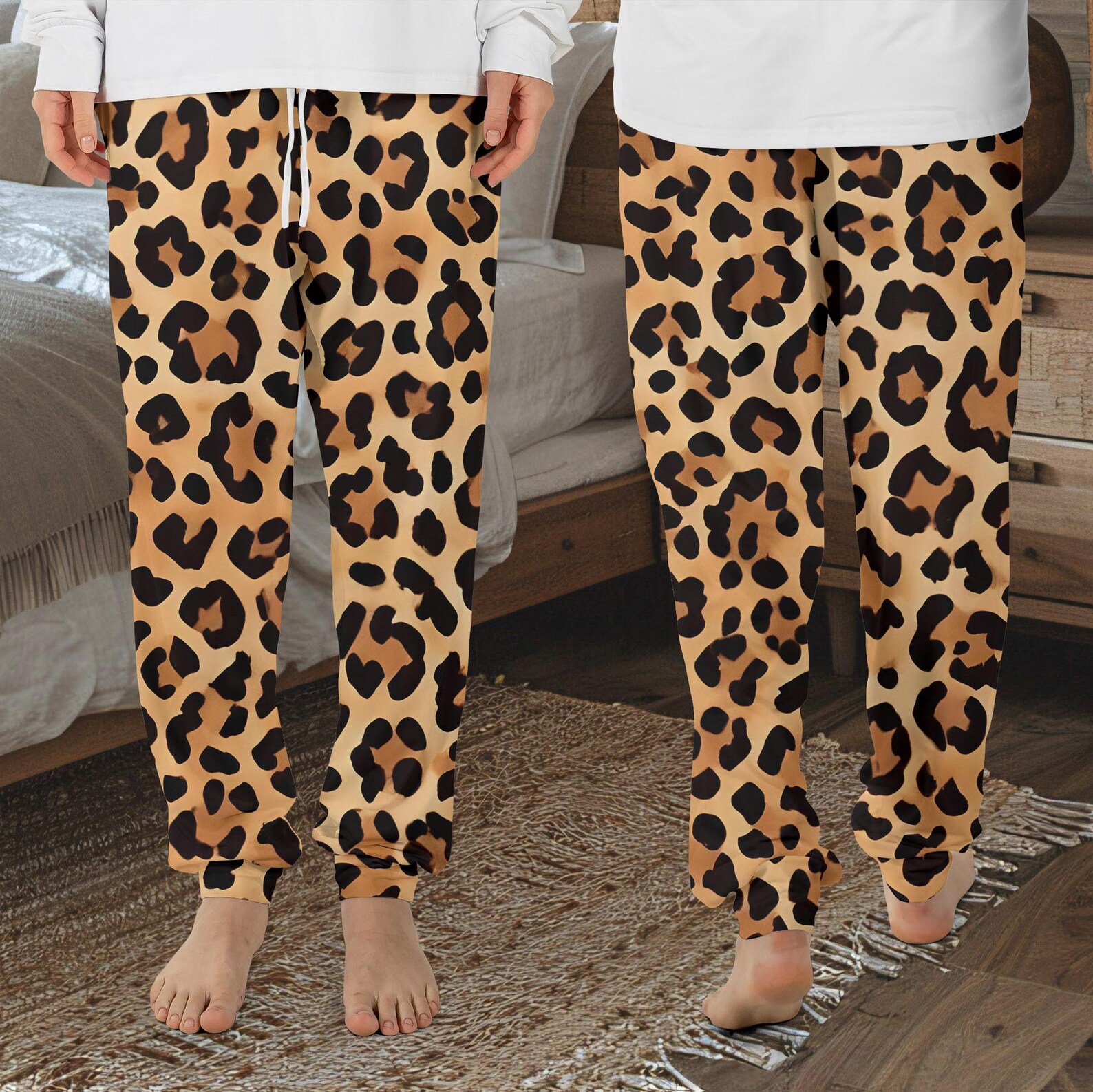 Leopard Pajama Pants, Leopard Pants, Leopard Gift, Leopard Present ...