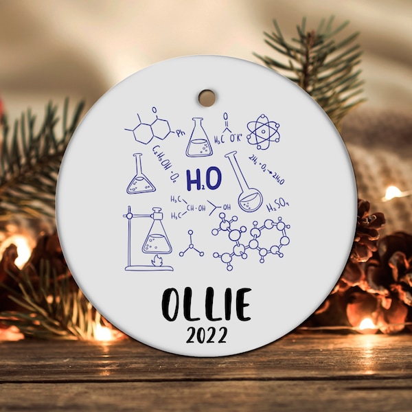 Chemistry Ornament - Etsy
