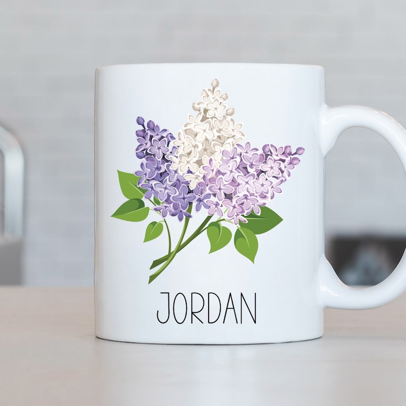 Lilac Mug - Etsy