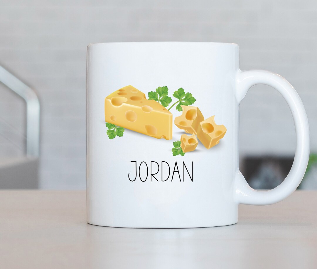Cheese Mug, Personalized Cheese Coffee Cup, Cheese Present, Cheese Gift ...